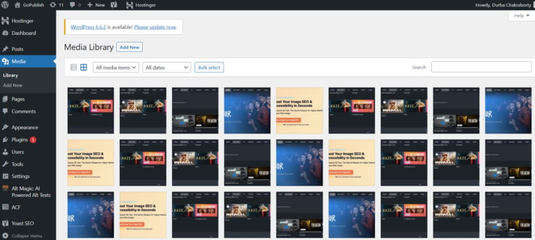 Fix WordPress Media Library Not Showing Images